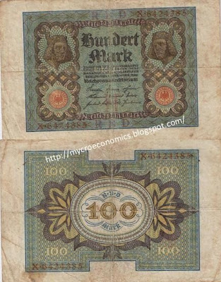 MYcroeconomics: Germany 1910 and 1920 notes
