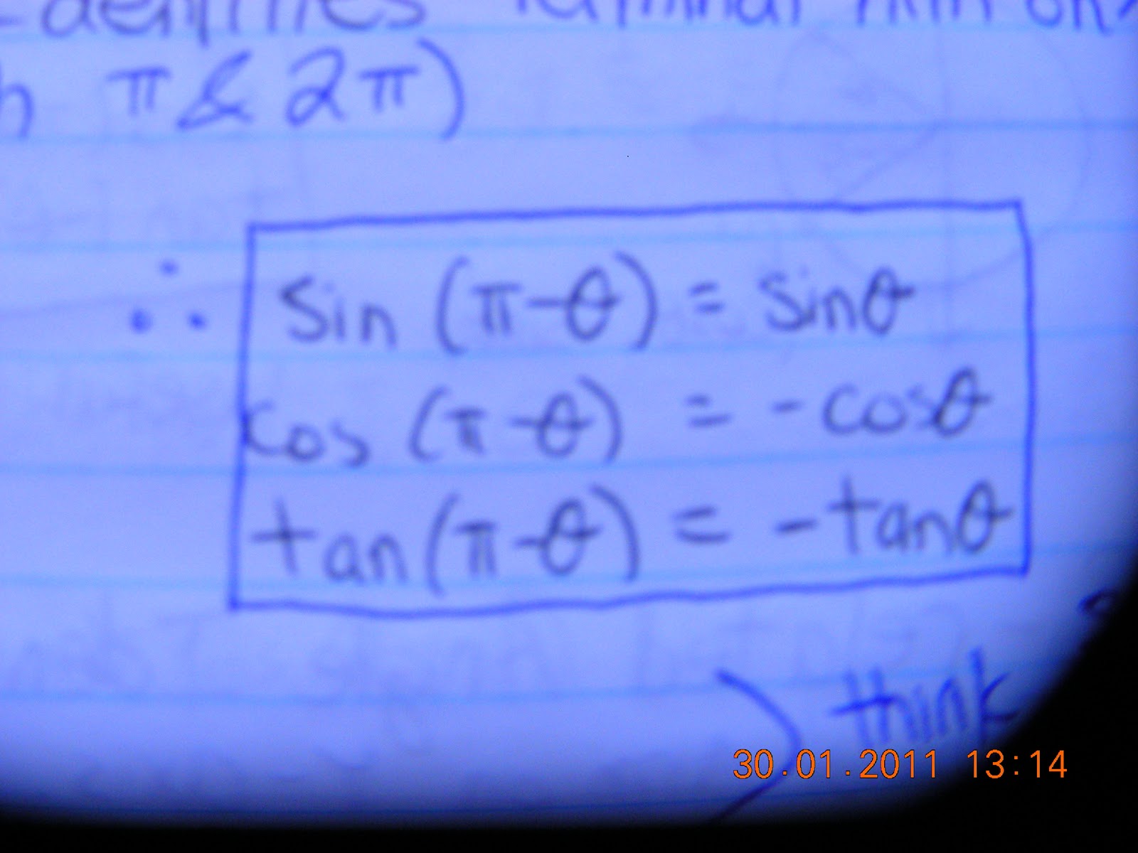 Keep It In Your Heart: Unit 6 Solving Trigonometry Formulas