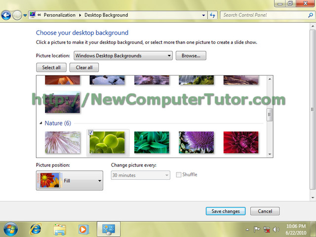 Change Theme In Windows 7 | Computer Tutor