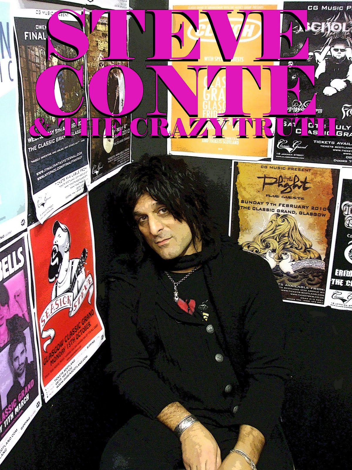 ITAXXXXTHING BLOG: Steve Conte & The Crazy Truth - Classic Grande - 13/12/10 (Glasgow)
