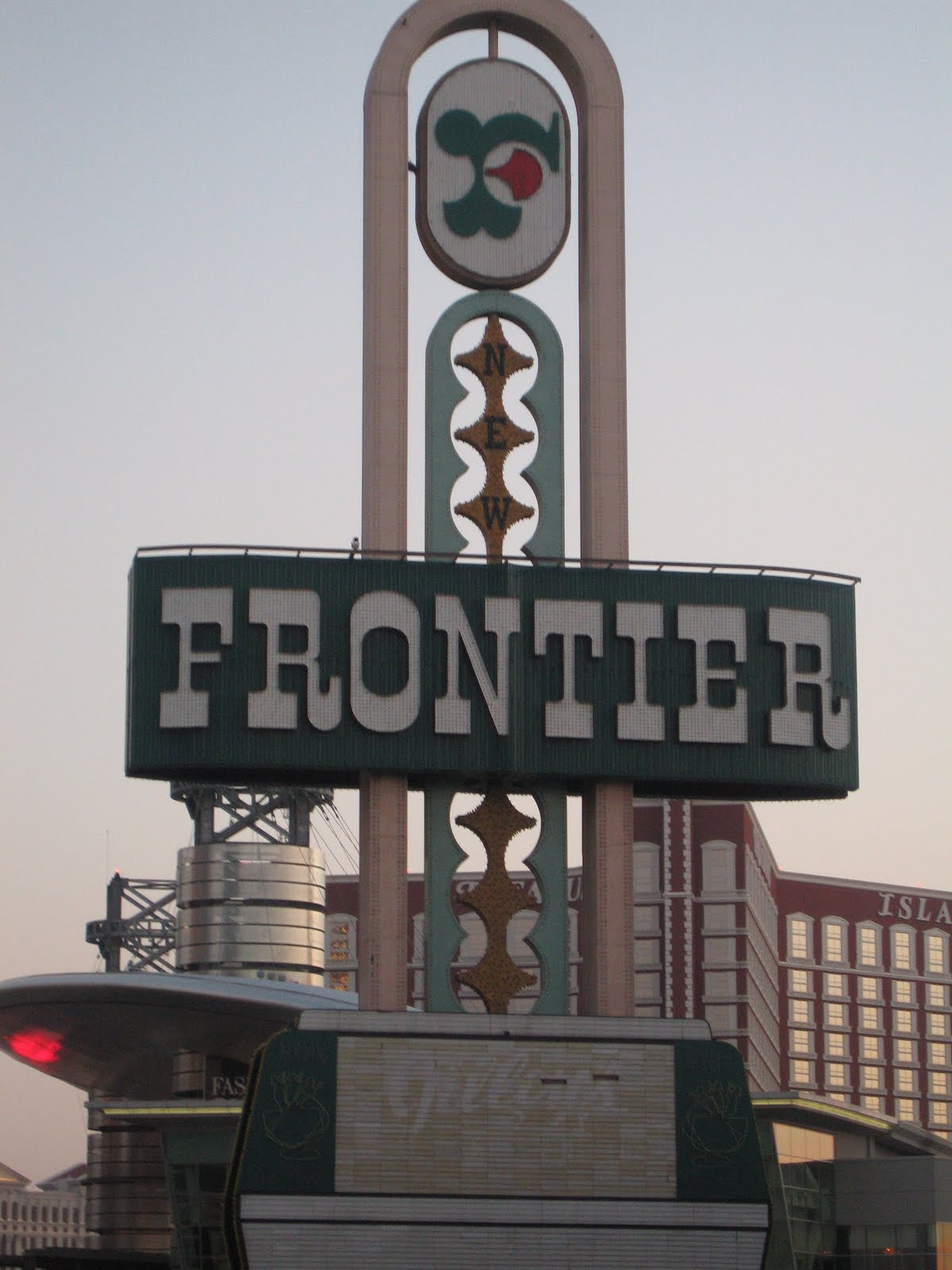 Instant of Life: The Old Las Vegas Frontier Sign