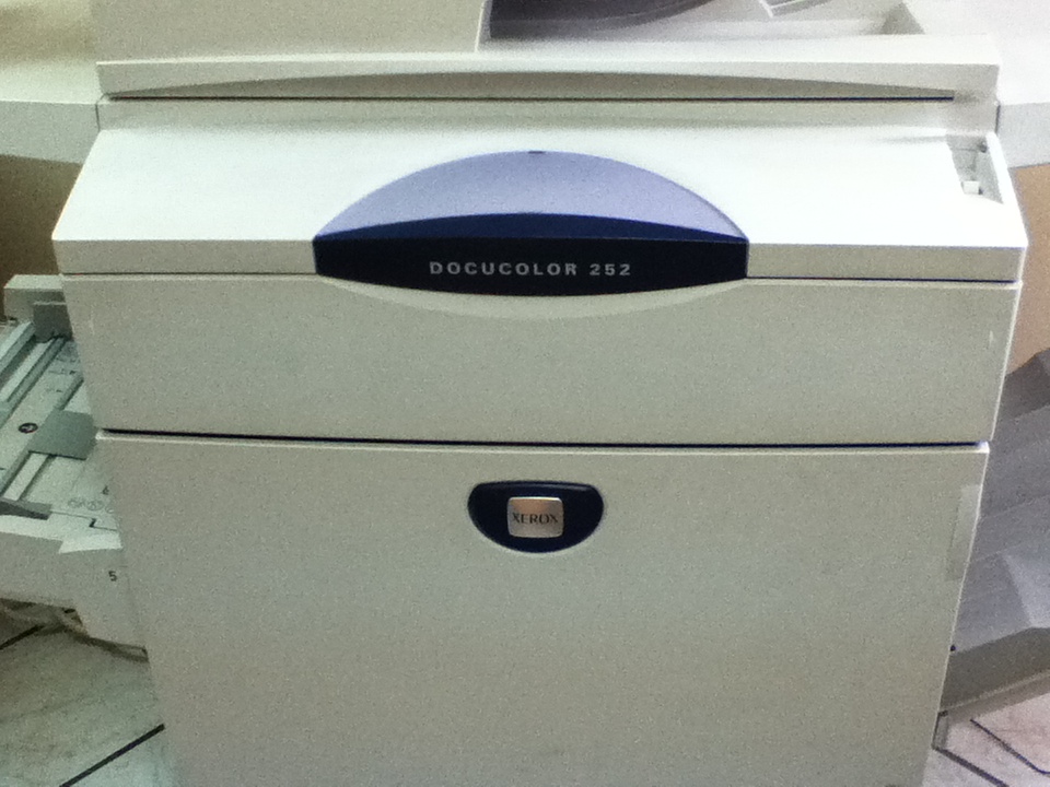 Ilustracion grafica: Impresora Xerox Docucolor 252