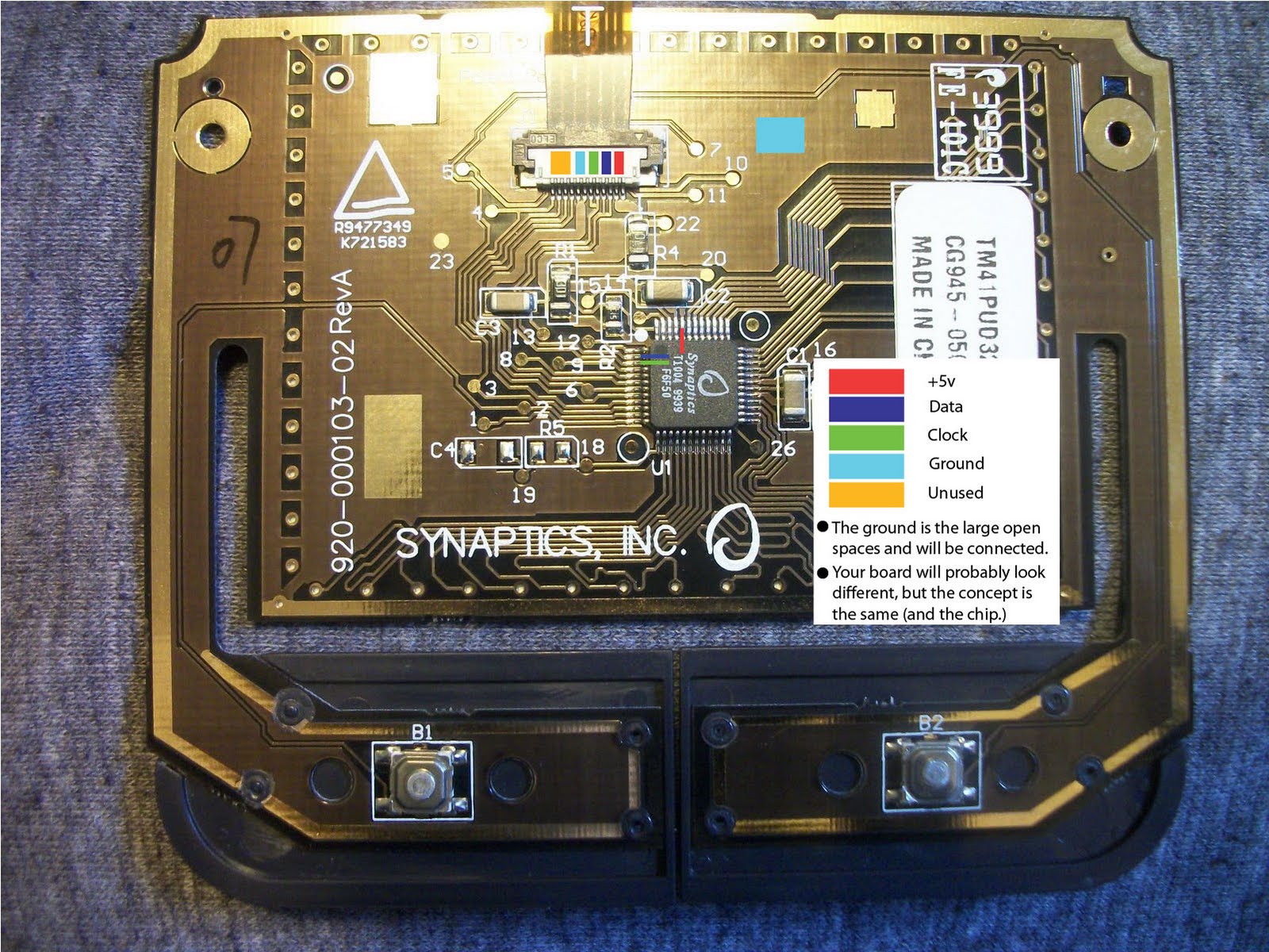 Weekend Of Fun: How to salvage an old laptop touchpad.