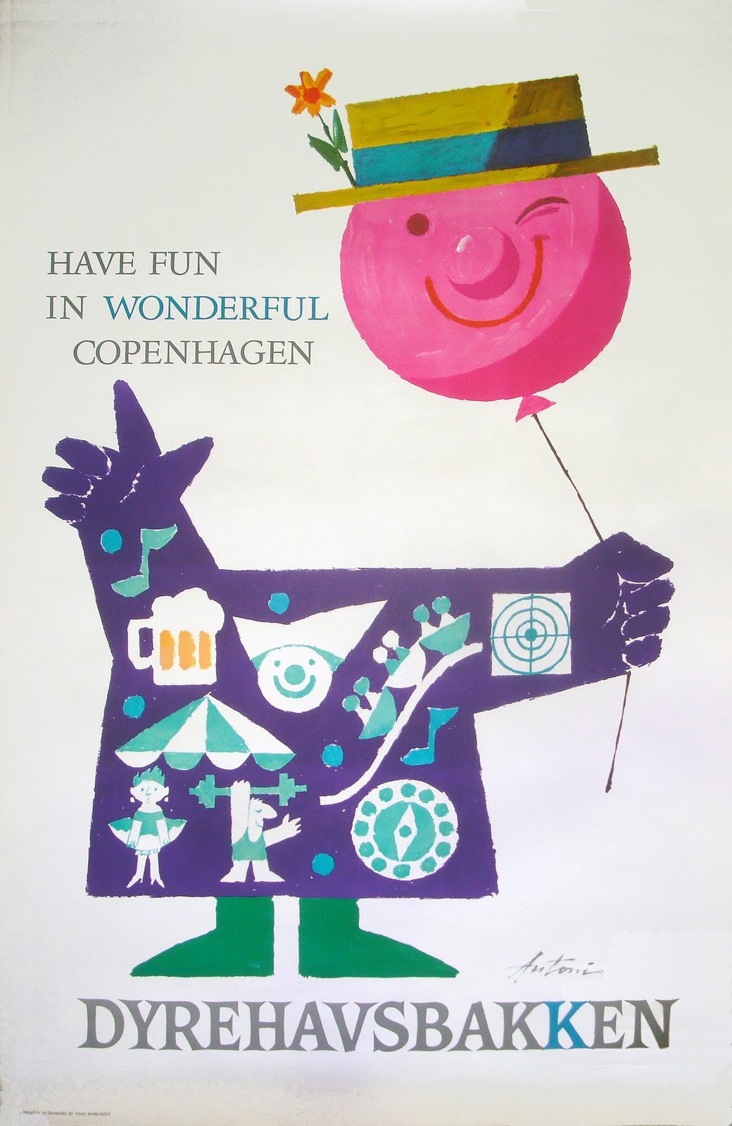 Femme De Montmartre: Danish Vintage Posters