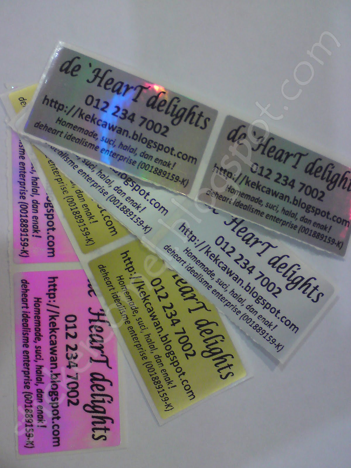 STICKER COMEL & SIMPLE: Jenis Sticker & Harga