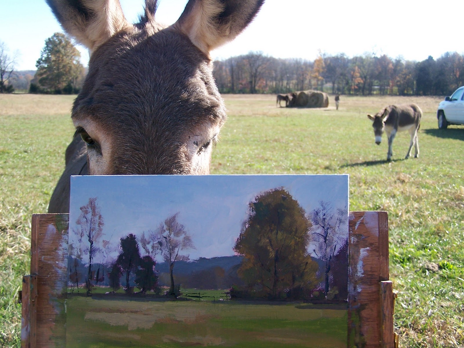 Lisa's Painting and Drawing Journal: Kevin Menck's November workshop