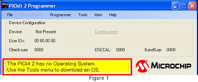 Au Group Electronics: How to manually update BB0703(PICkit 2) Operating system?