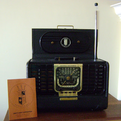Zenith Trans-Oceanic G500 tube radio ( Sold )