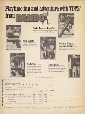 Phoney Fresh: RAMBO COLORING BOOK (1985)