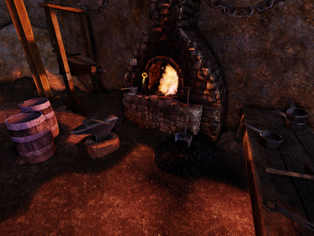 Edwin Porfert Portfolio: Medieval Forge