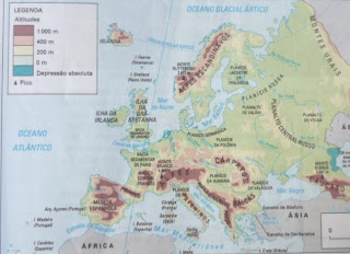 Europa: Relevo