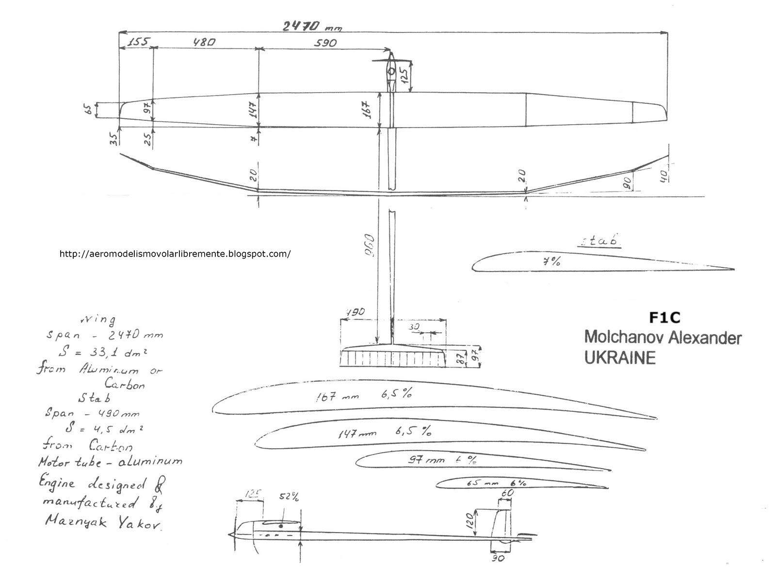 Volar Libremente - Free Flight Models Airplanes: F1C by Alexander ...