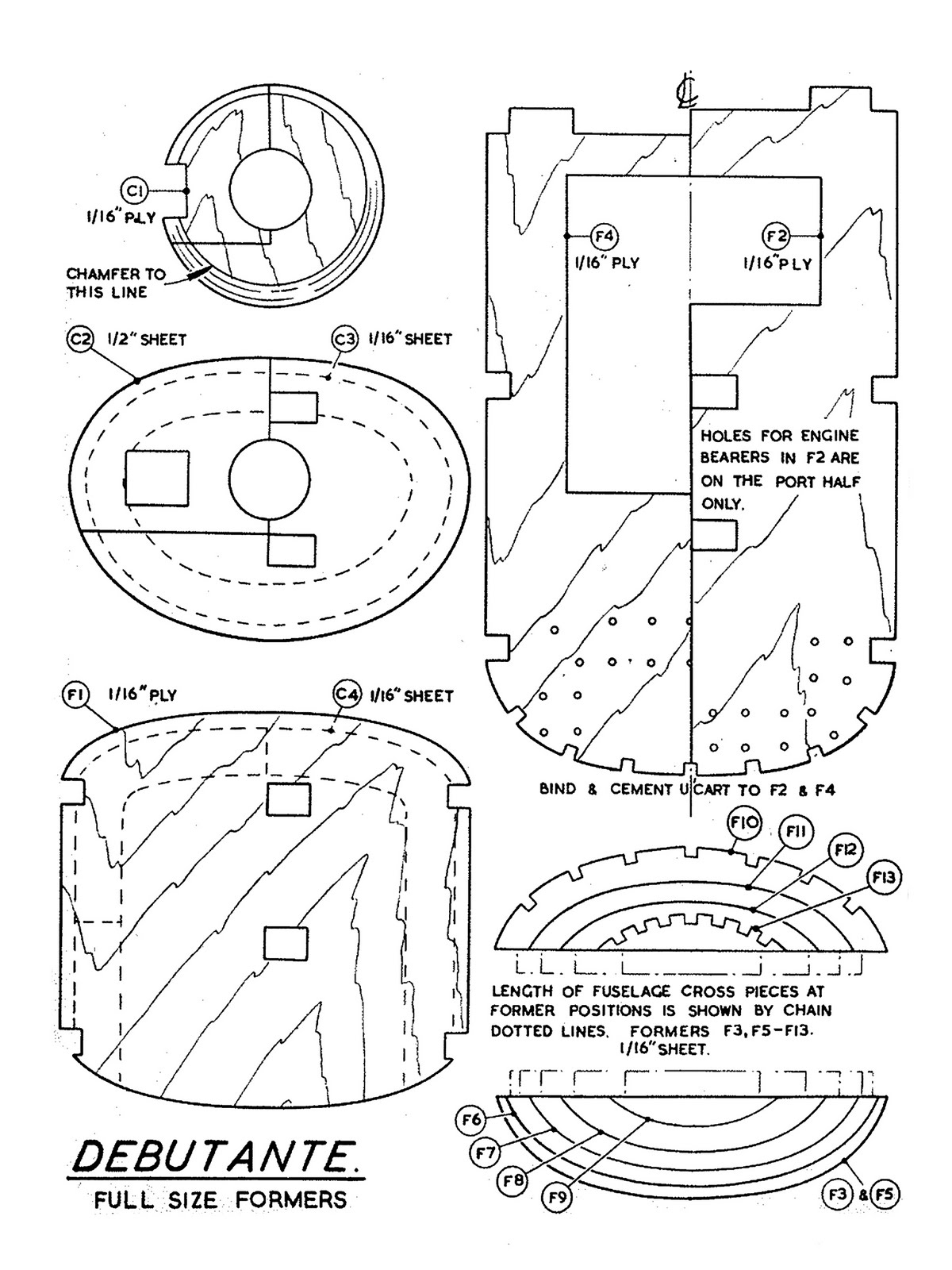 Volar Libremente - Free Flight Models Airplanes: DEBUTANTE de Vic Smeed ...