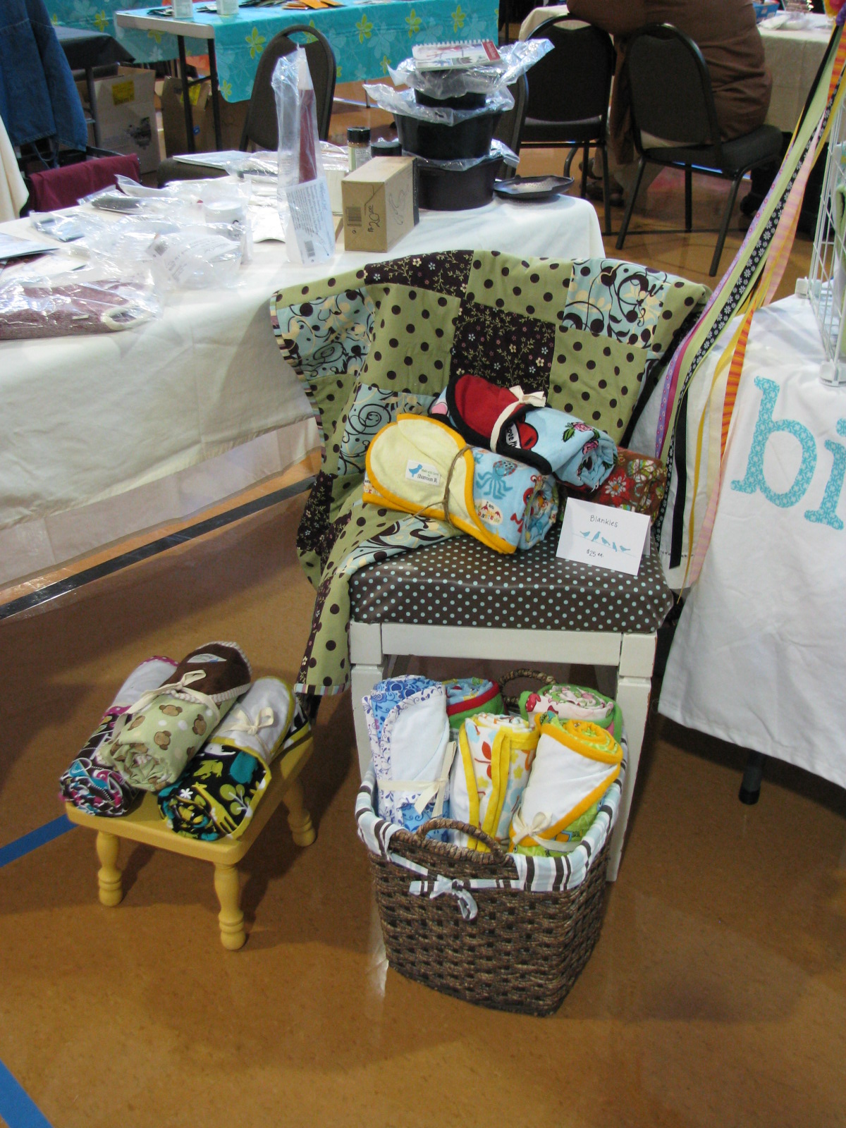 Life with these 3 kids: Craft fair booth