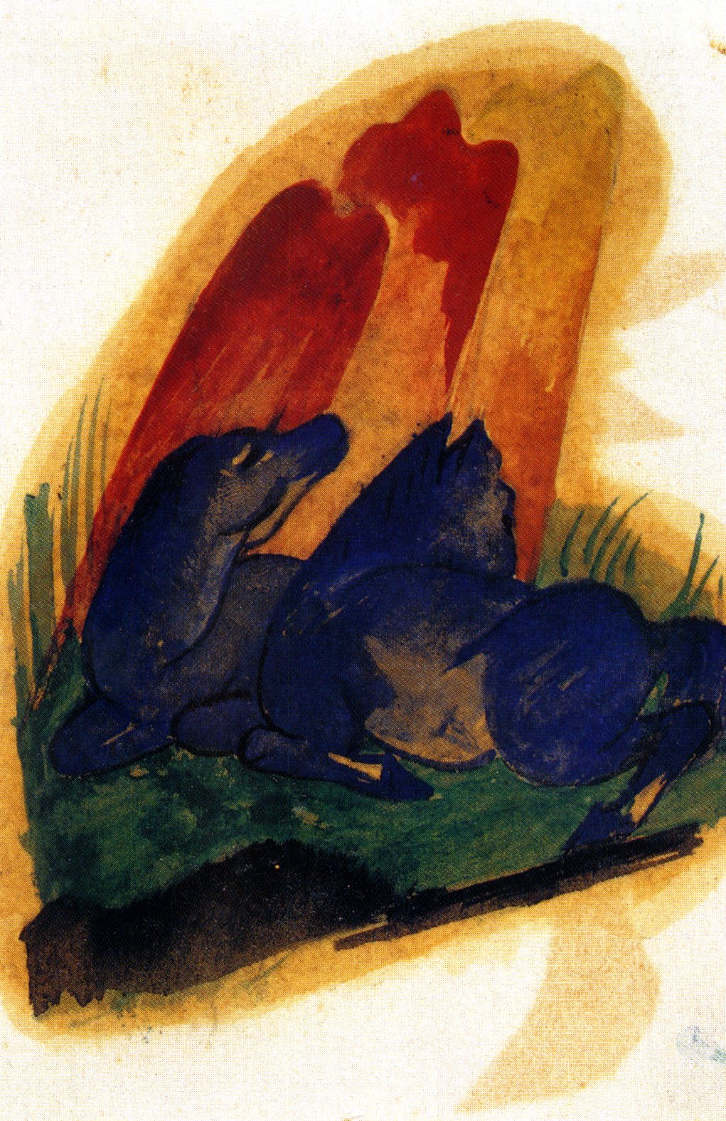 cityzenart: Franz Marc (works on paper)