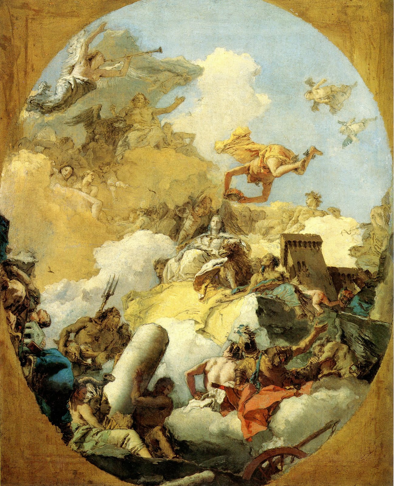 cityzenart: Tiepolo ceiling paintings