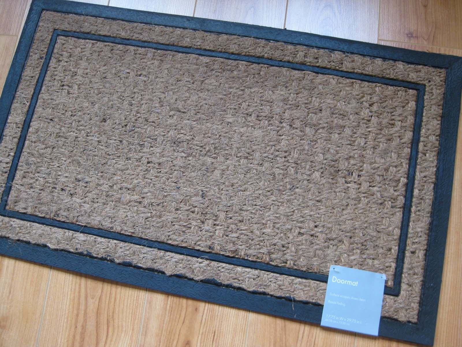 My *PINK* Life: Simple Doormat Project