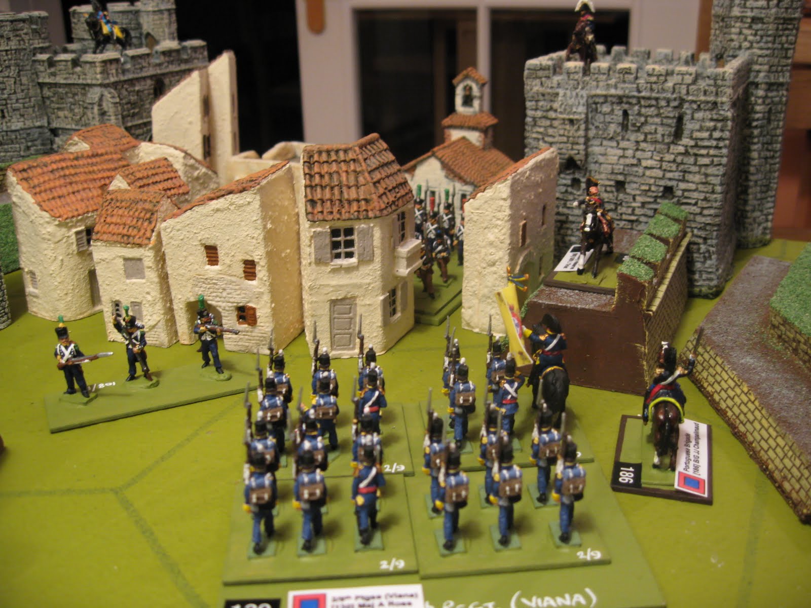 Vintage Wargaming: Napoleonic Siege Wargame play test - the assault