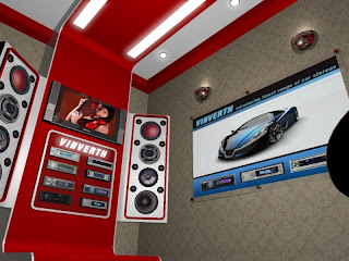 image bank: Vinverth Car Audio System Display