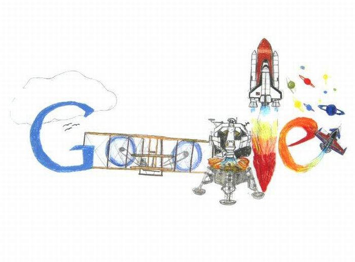 Google Logo Drawn By Kids ~ Alpin Funny Picture!!