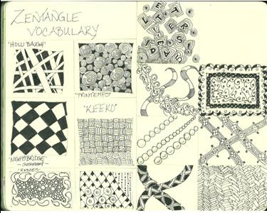 EX SOMNIUM, COLOR: my new passion ~ Zentangles