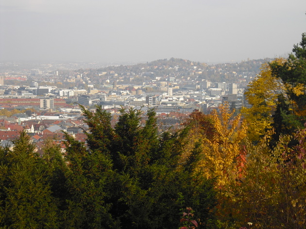 Wege in der Region Stuttgart: Aussichtspunkt Hasenbergsteige bei ...