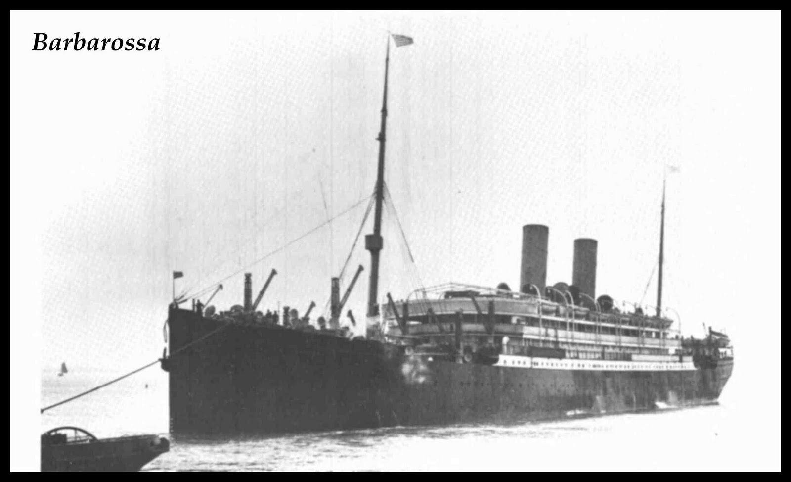 The Genealogy of Torre le Nocelle, Italy: Ship Manifest: Barbarossa ...