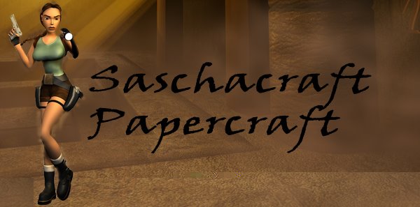 Saschacraft Papercraft: Tomb Raider 1 Lara