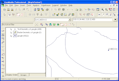 dominoc925: Export KML to DXF with GeoMedia