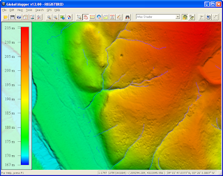 dominoc925: Global Mapper 12's new Generate Watershed function
