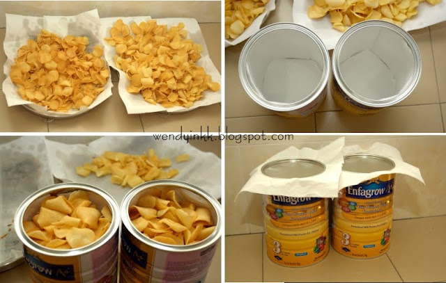 Table for 2.... or more: Arrowhead Chips or Fried Ngaku 炸芽菇饼