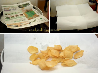 Table for 2.... or more: Arrowhead Chips or Fried Ngaku 炸芽菇饼