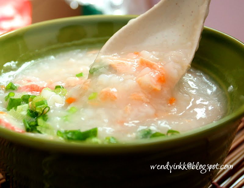 Table for 2.... or more: Salmon Congee 三文鱼粥