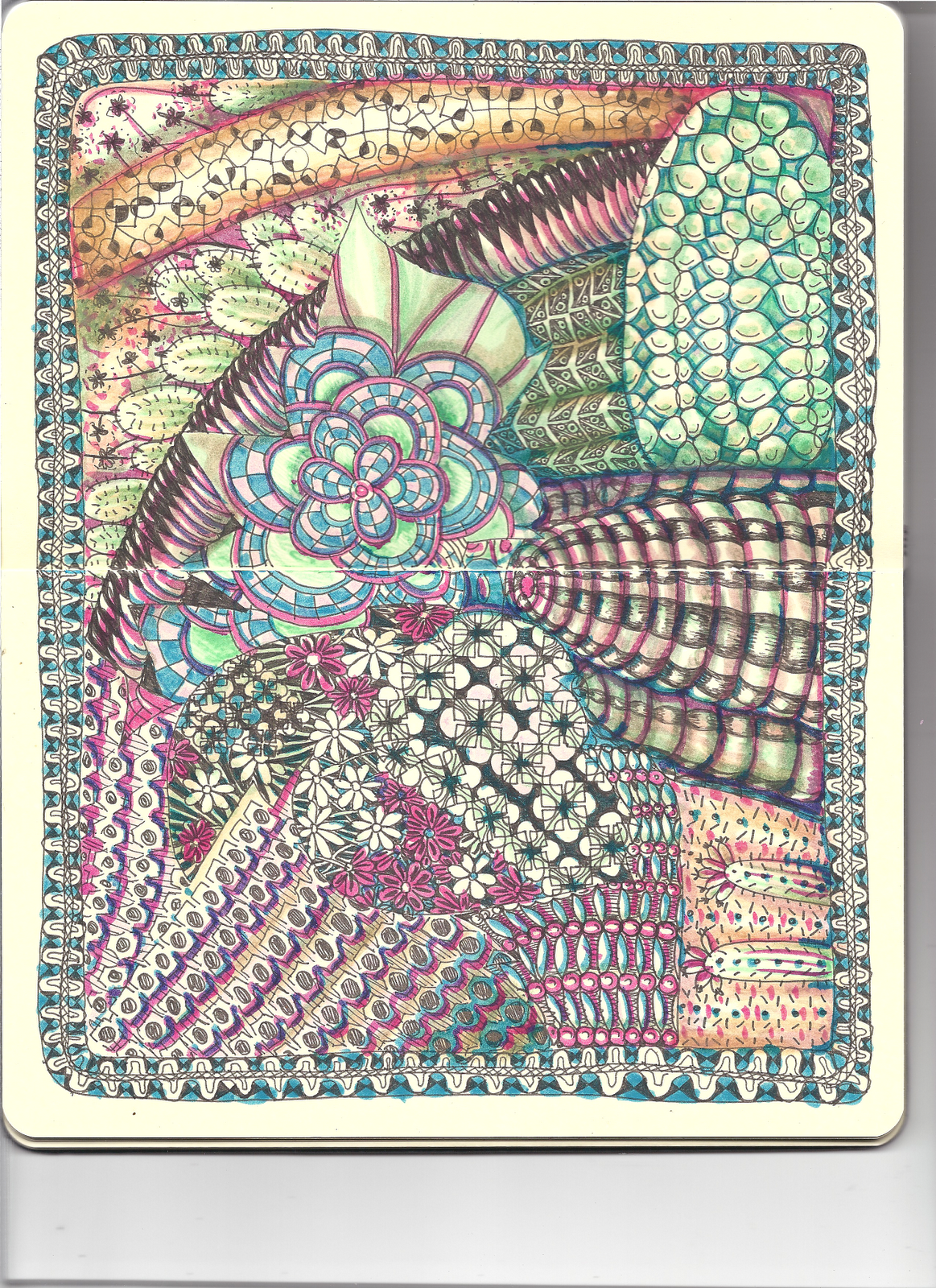 My tangle pattern: Ingsmoor