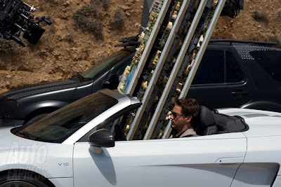 Audi R8 Spider Spied During Filming of Iron Man 2 | quattroholic.com