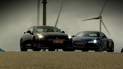 Video: Audi R8 V10 vs. Nissan GT-R | quattroholic.com