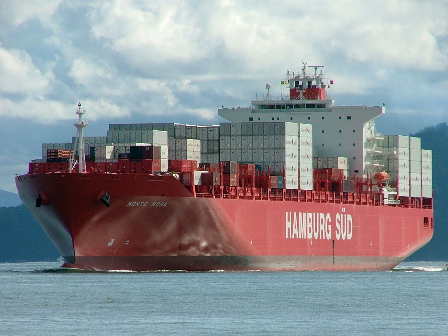 Santos Shiplovers: M/S Monte Rosa / DGHJ - Um dos grandes Porta ...