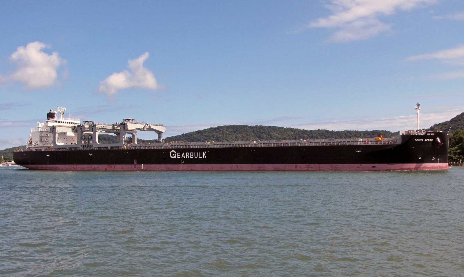 Santos Shiplovers: M/V Tenca Arrow / C6YC3 - Uma nova geração de box ...