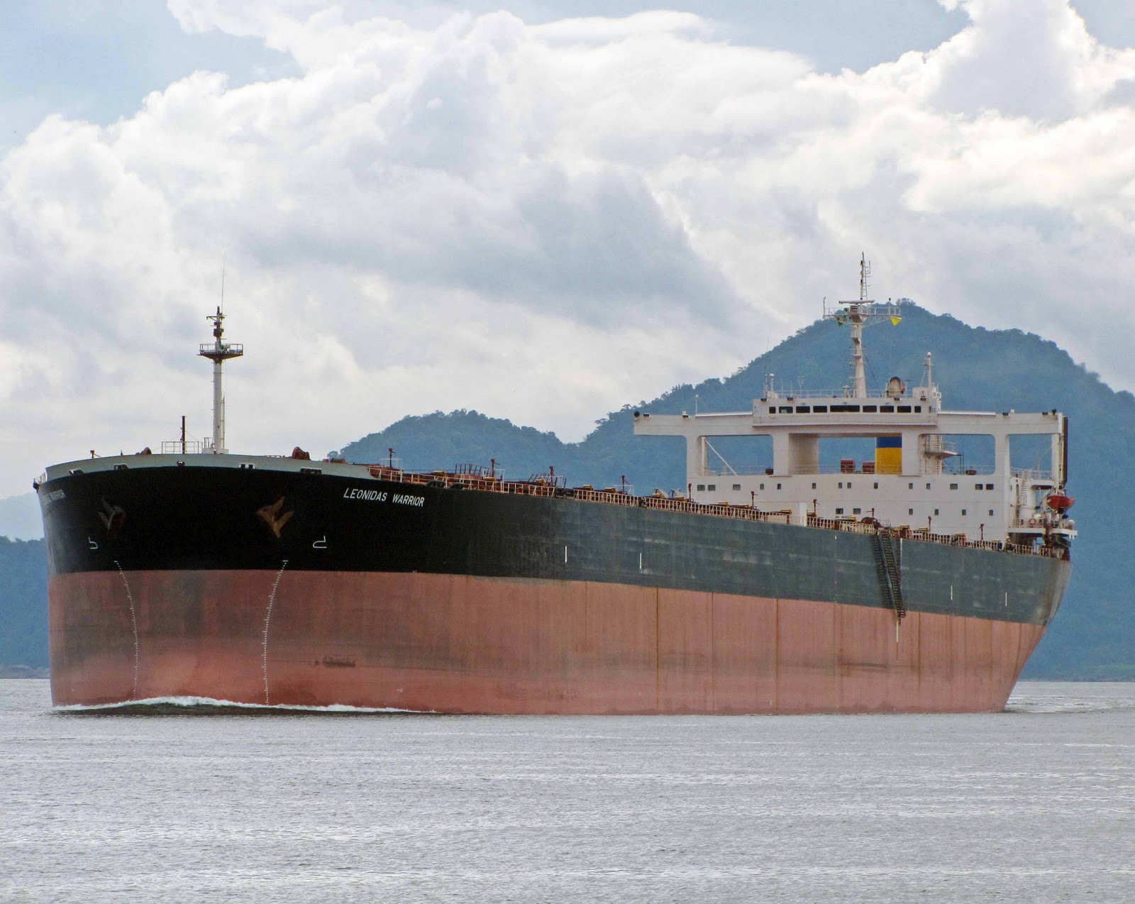 Santos Shiplovers: M/V Leonidas Warrior / J7AX8 - O Maior navio em ...