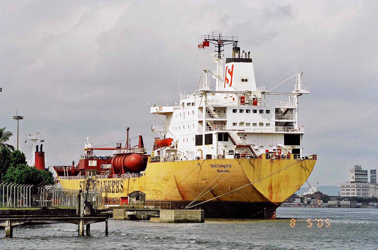 Santos Shiplovers: M/T Stolt Integrity / ELPV (In memorium)