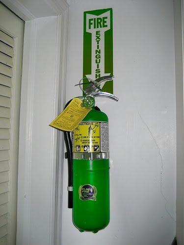 Extintores de Incêndio: Extintor Verde