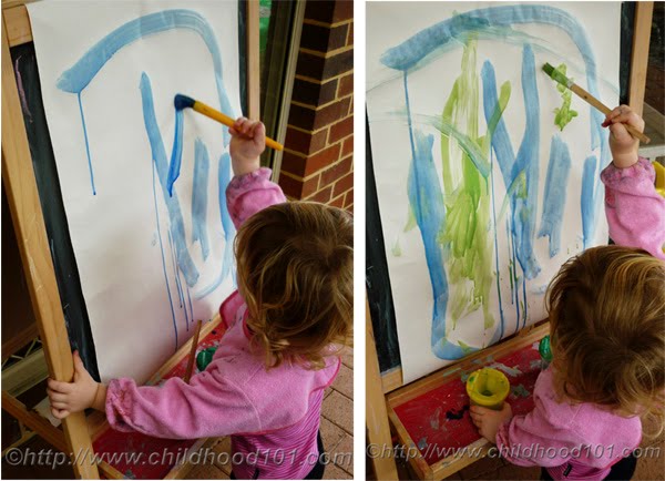 Kids Art: Making Rain - Childhood101