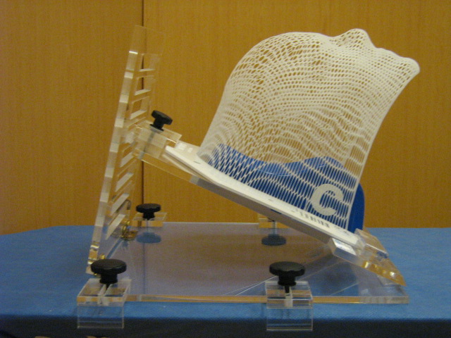 Atención Pediátrica en Radioterapia: Fotos de máscaras termoplásticas