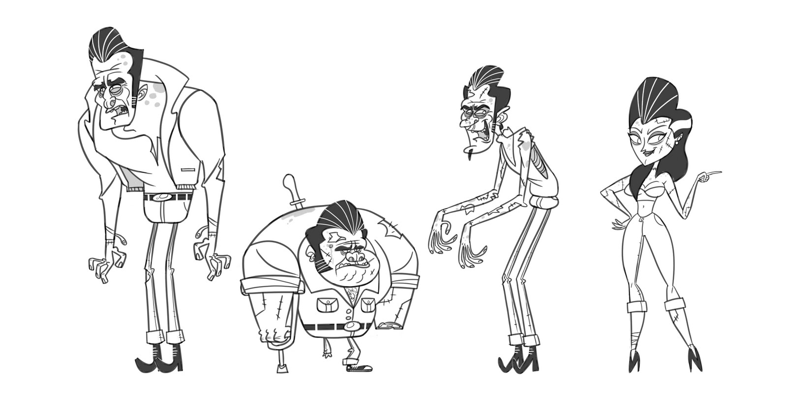 Raymond's So Called "Art": Greaser Zombies