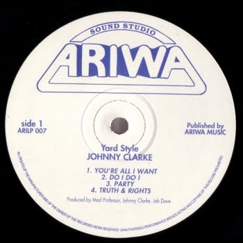 ROOTSTYLE REGGAE: JOHNNY CLARKE - YARD STYLE (1983)