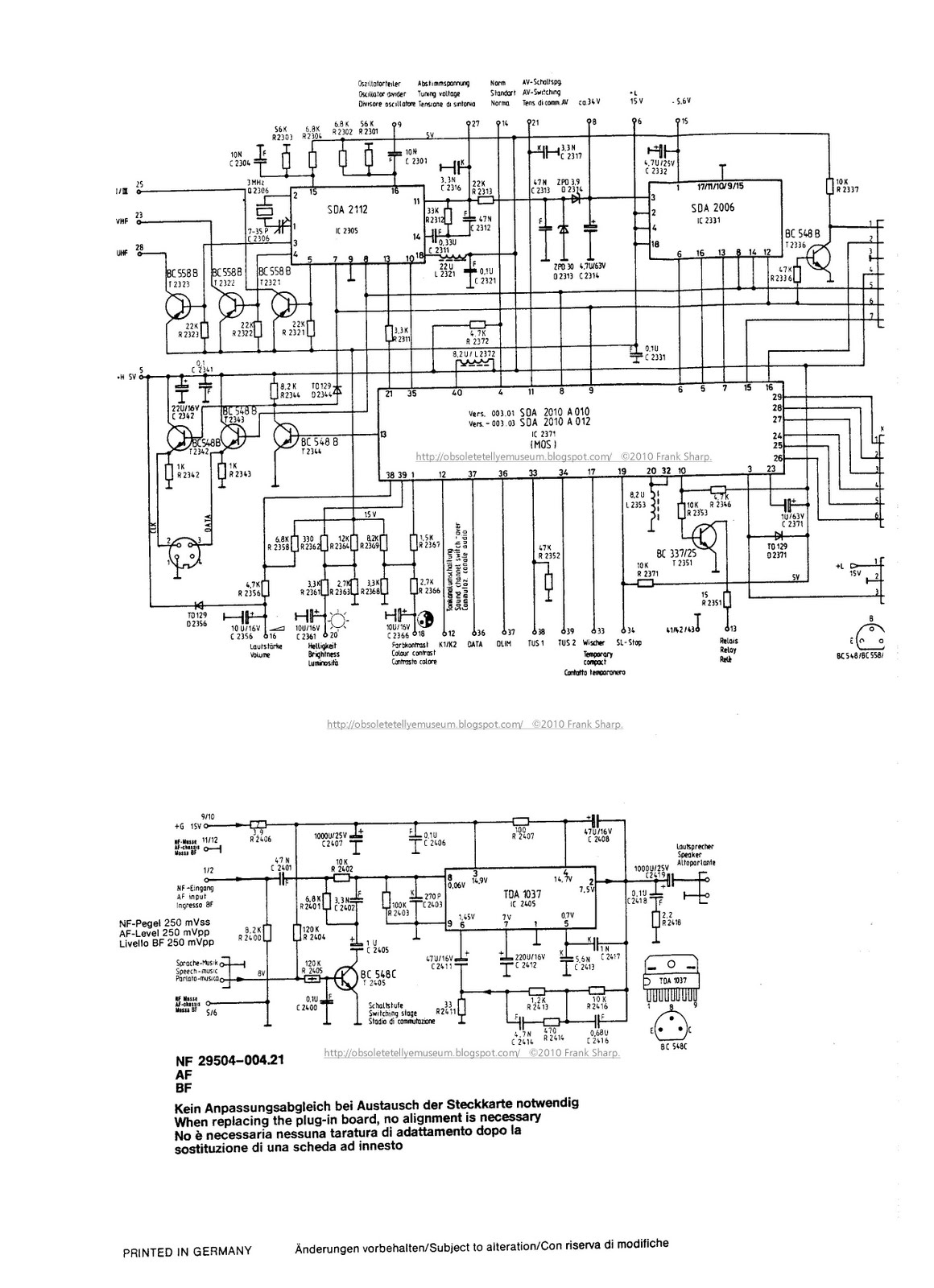 Obsolete Technology Tellye !: GRUNDIG SUPER COLOR A8400 SERIE F3026 ...