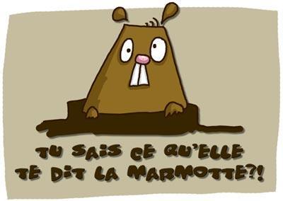 Culture incontournable!: Le jour de la Marmotte