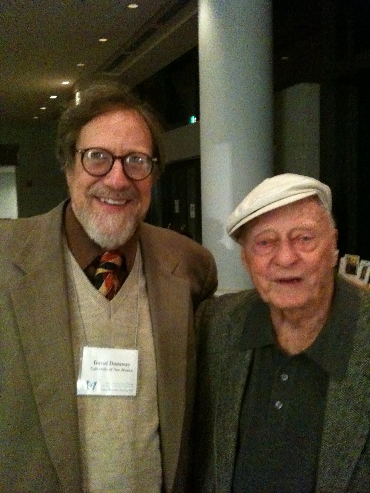 News from David K. Dunaway: 2010