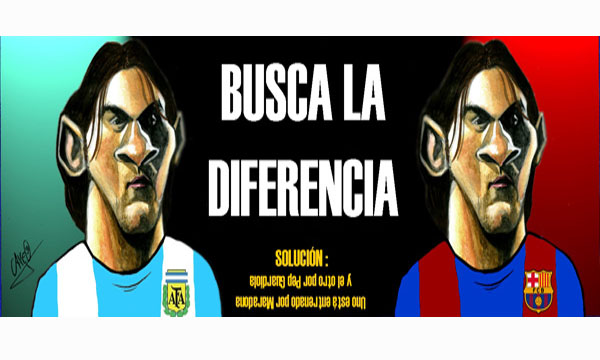 Leyendas y relatos de fútbol: Afiches anti- Messi (2)