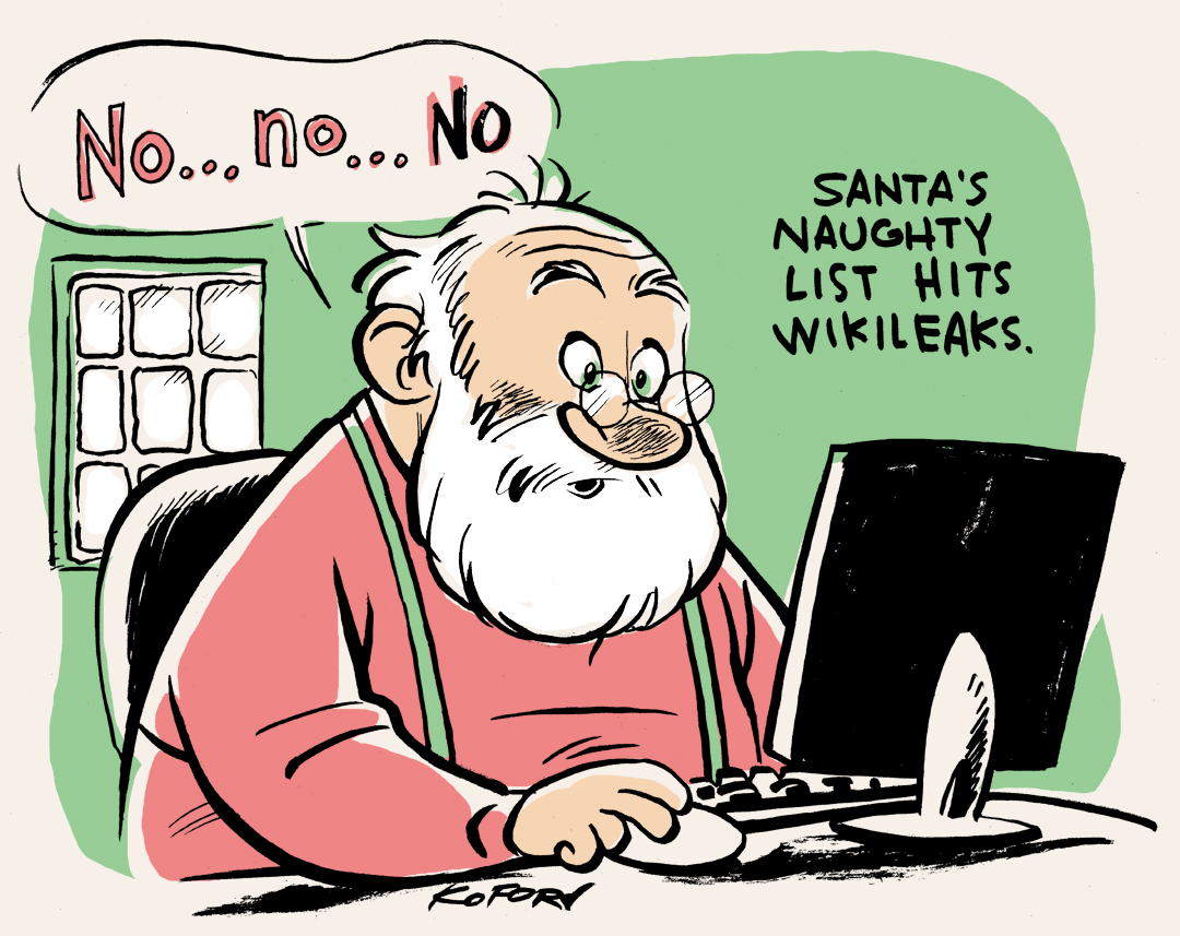 Avalanche Software Art Blog: Timely Santa Humor!